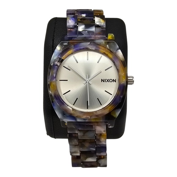 Nixon | Accessories | Nixon The Time Teller Acetate Bracelet Watch 4mm ...